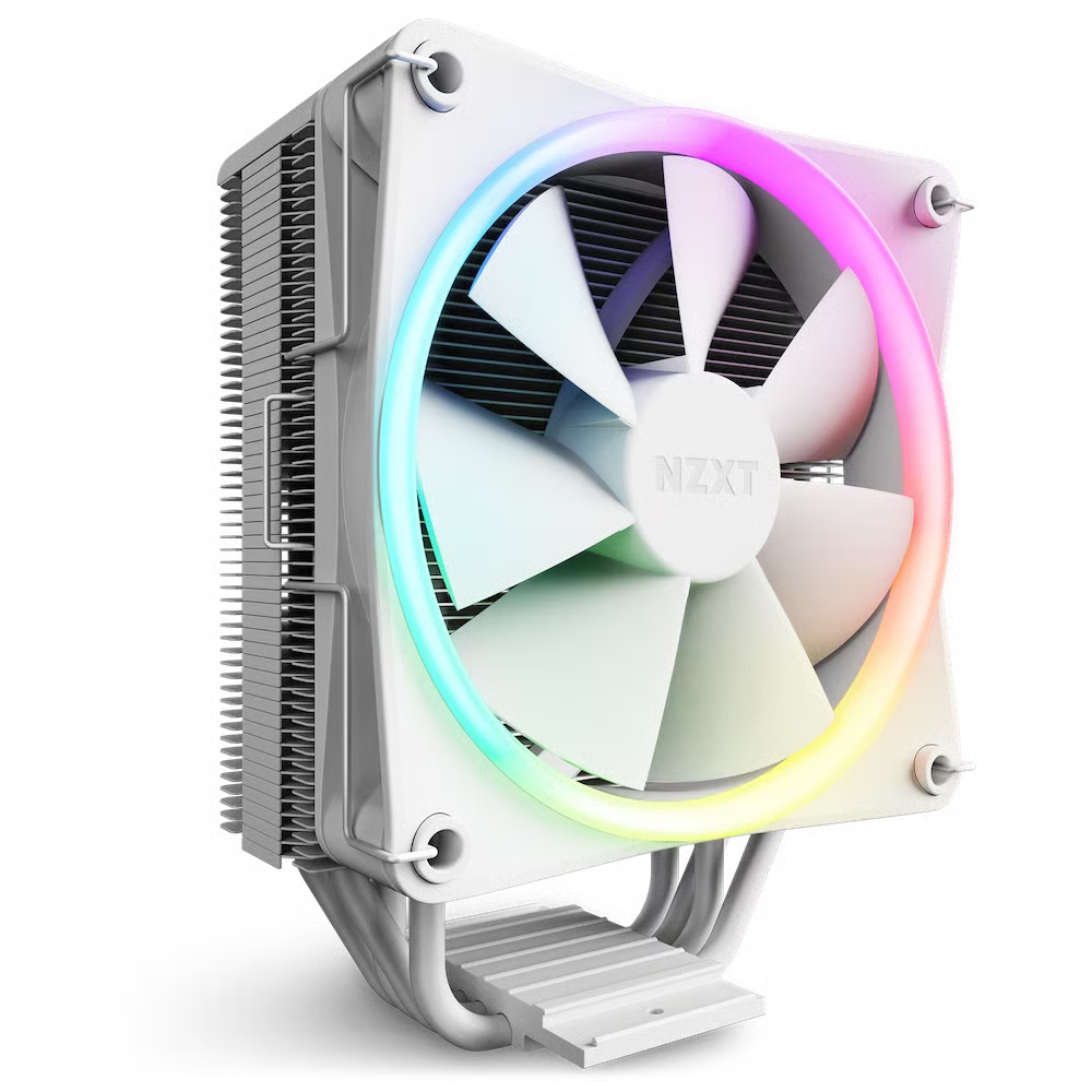 NZXT T120 RGB 風冷散熱器 - White 白色