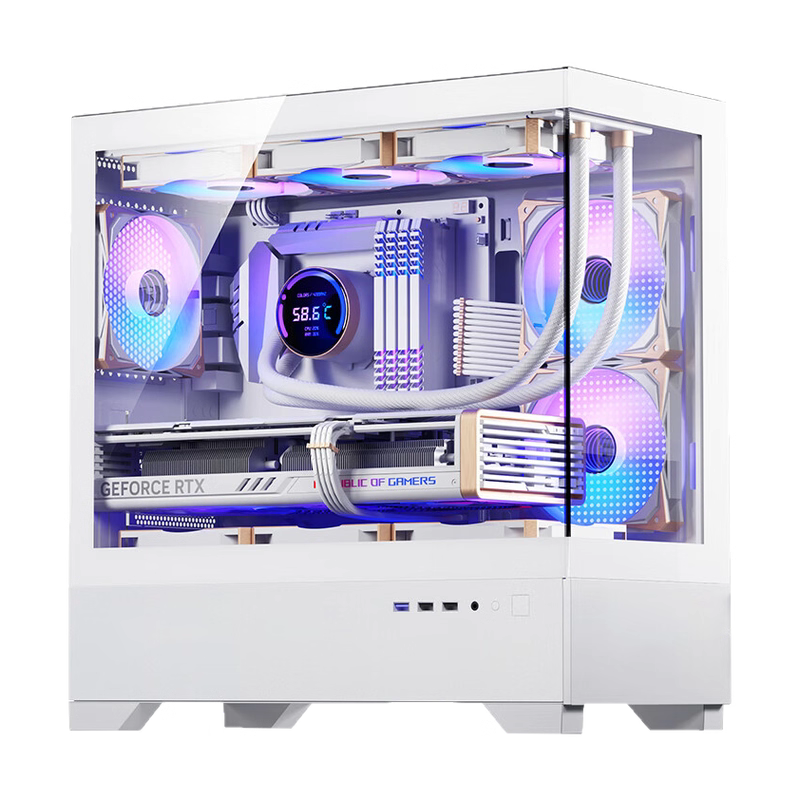 AIGO W60 Micro-ATX 機箱 -White